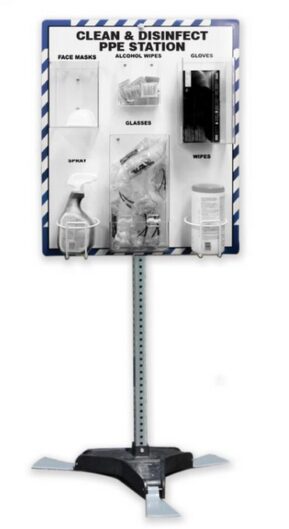 JustRite Launches Clean & Disinfect PPE Station with Stand - Power ...
