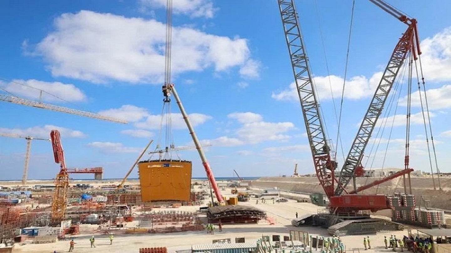Rosatom begins El-Dabaa NPP’s Unit 2 inner containment installation