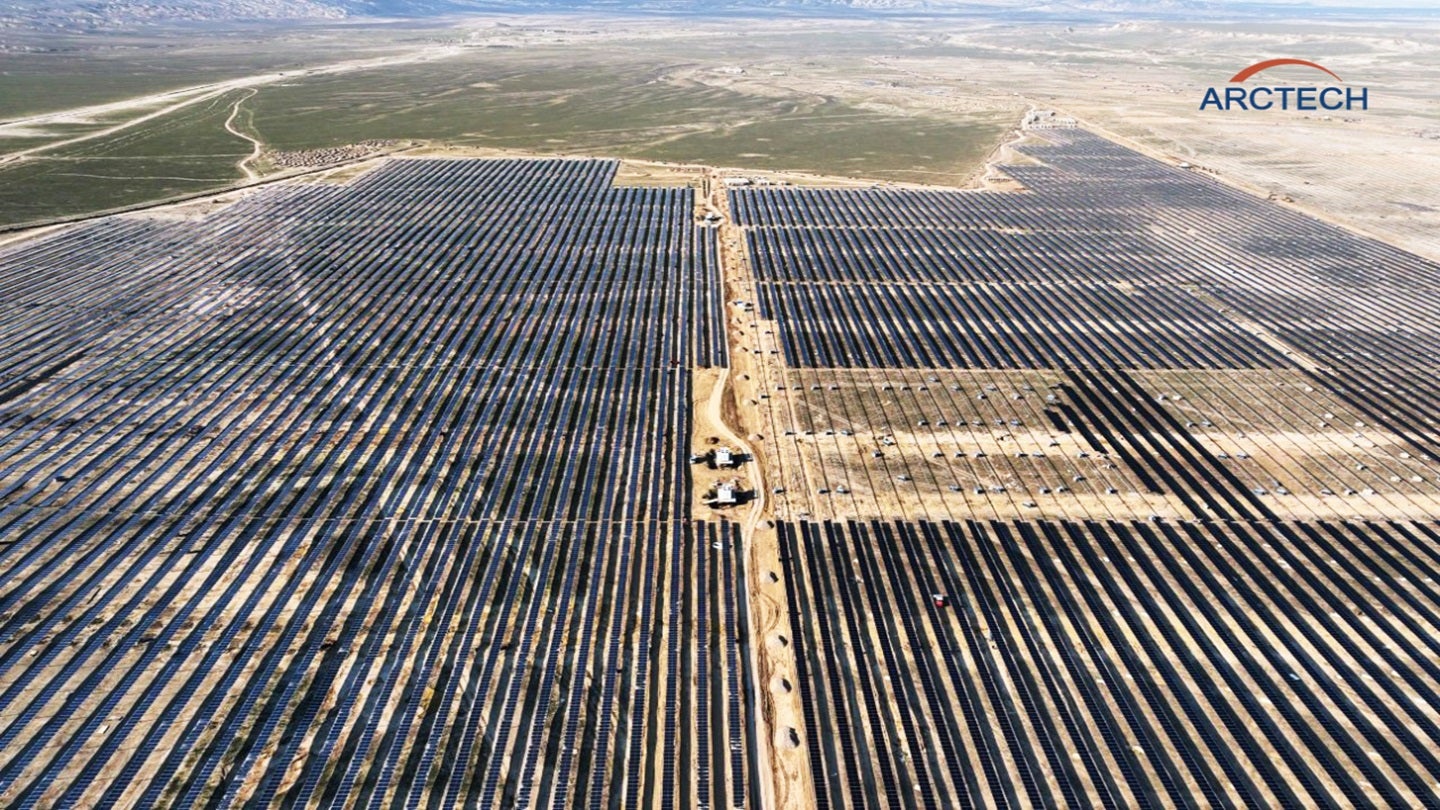 Arctech's SkyLine II system powers Azerbaijan's largest solar plant
