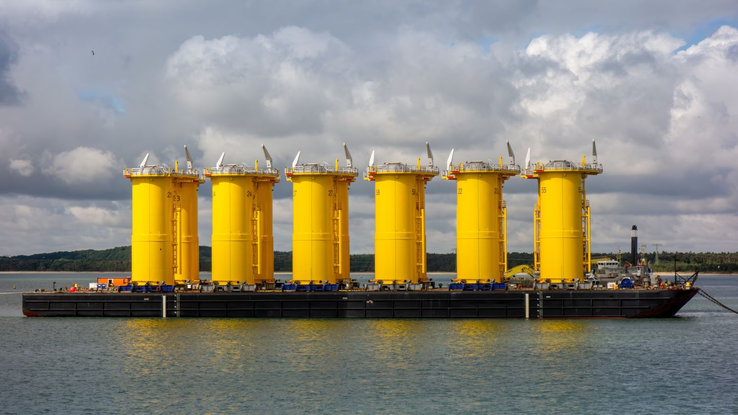 RWE announces completion of monopile installation at Thor wind farm