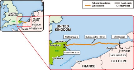 Nemo Link Interconnector - Power Technology | Energy News and Market ...